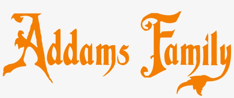 Download Addams Family Font - Font | Transparent PNG Download | SeekPNG