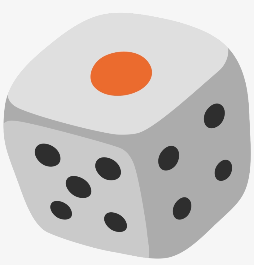 Download File - Emoji U1f3b2 - Svg - Dice Emoji | Transparent PNG ...
