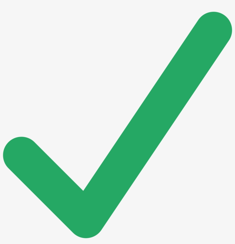 Download Check Mark Green Png - Green Check Mark Svg | Transparent PNG ...