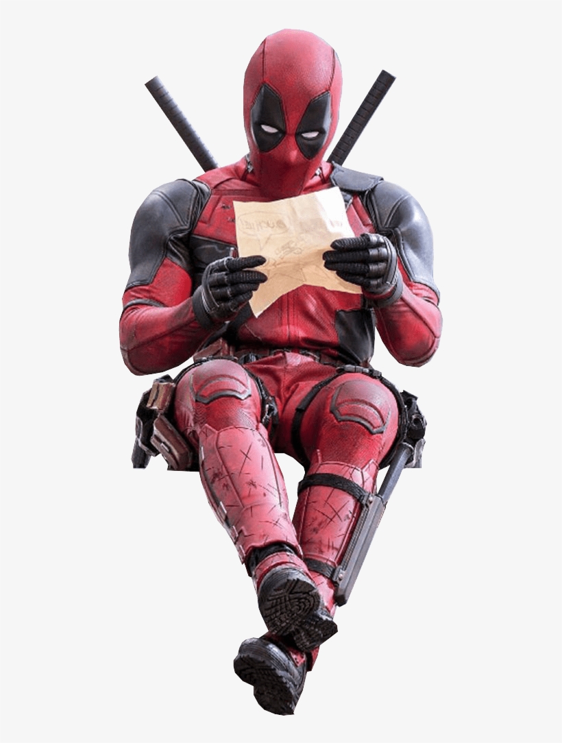 Deadpool Reading - Ryan Reynolds Signed Deadpool Reading Note 11x14 PNG ...