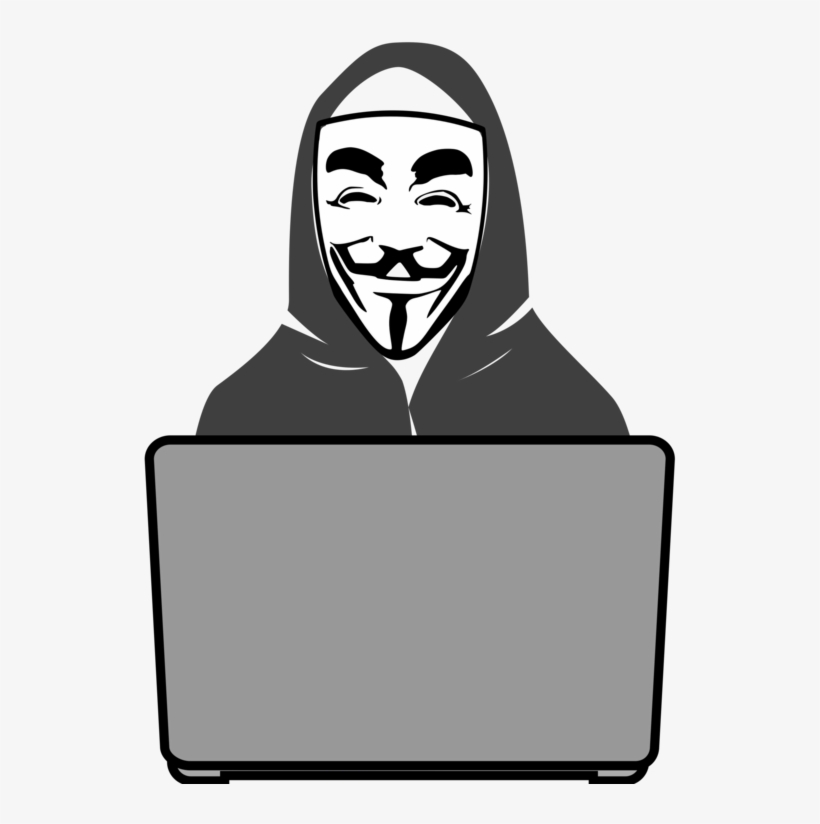 Security Hacker Computer Security Anonymous Computer - Hacker Clipart ...
