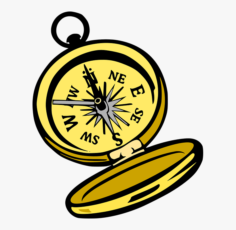 The Editing Of The Compass - Clip Art Compass PNG Image | Transparent ...