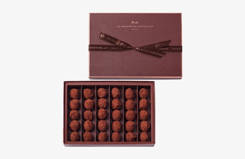 Plain Dark Chocolate Truffles 30 Pieces - Chocolate Truffle PNG Image ...