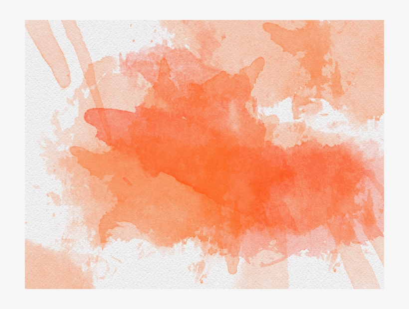 Watercolor Splatter Png Transparent Onlygfxcom Imagilearning - Orange ...