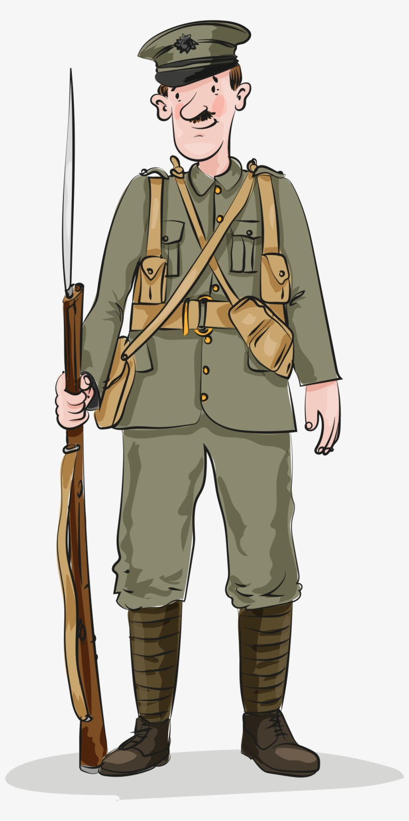 Download Wwi Soldier - Soldier | Transparent PNG Download | SeekPNG