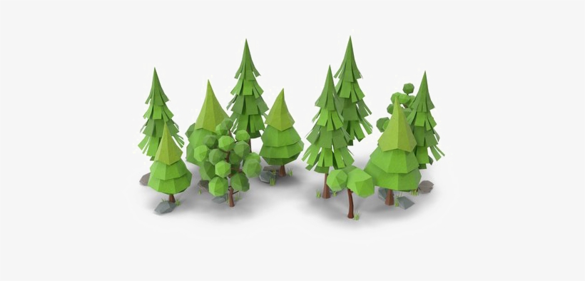 Forest Png Photo Image - Low Poly PNG Image | Transparent PNG Free ...
