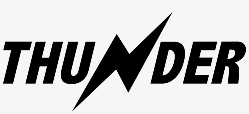 Download Thunder Logo Black Transparent - Logo | Transparent PNG ...