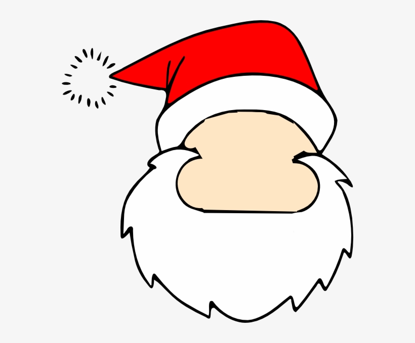 Download Santa Face Transparent Background | Transparent PNG Download ...