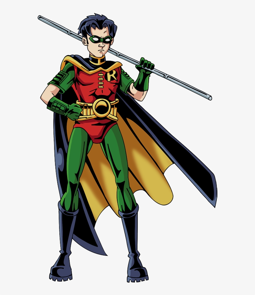 Robin Drawing Tim Drake - Tim Drake Robin 90s PNG Image | Transparent ...