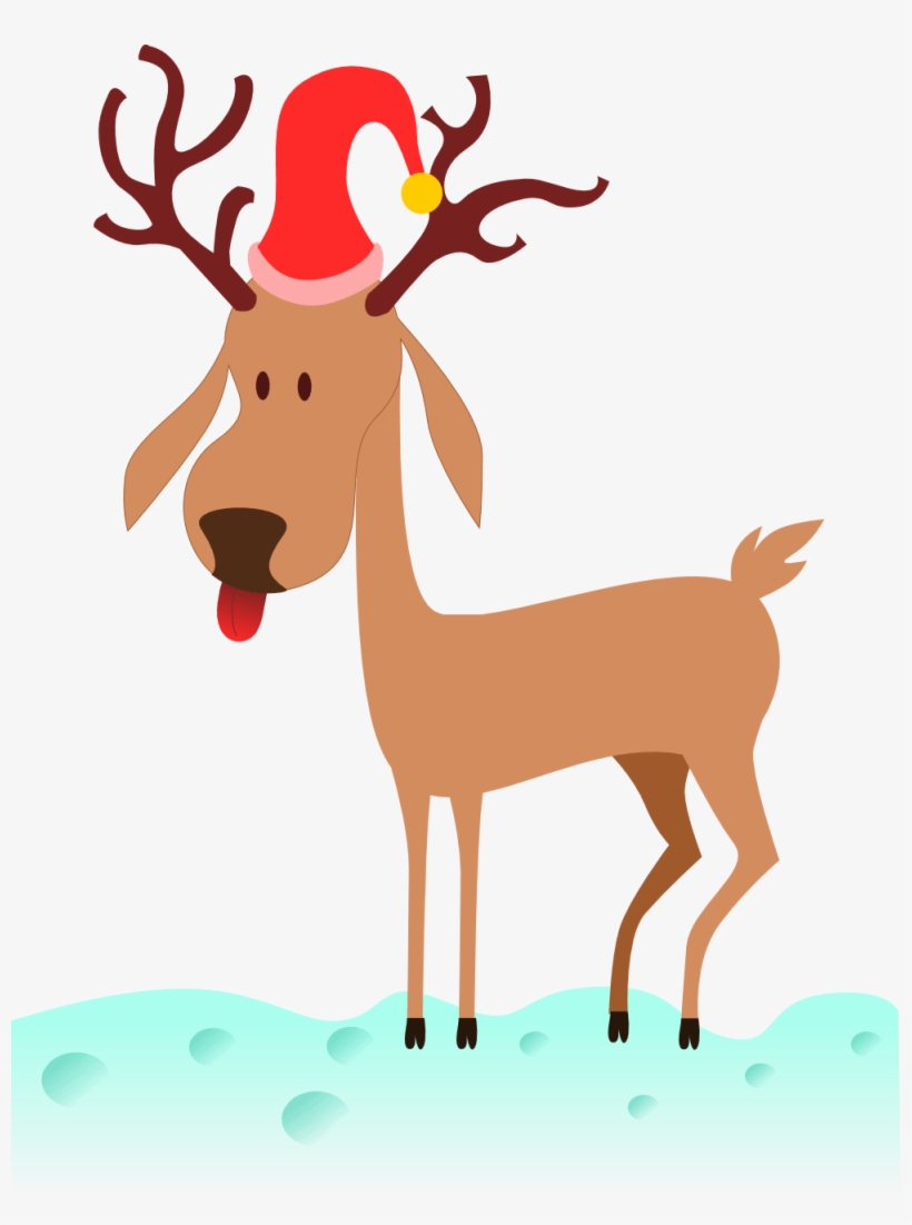 Download Christmas - Reindeer Clip Art | Transparent PNG Download | SeekPNG