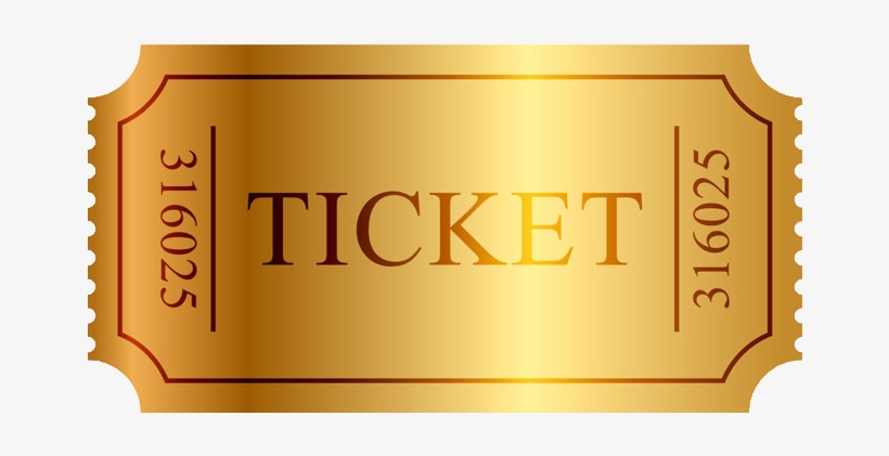 Download Gold Ticket Png Picture Freeuse Stock - Ticket Vector ...
