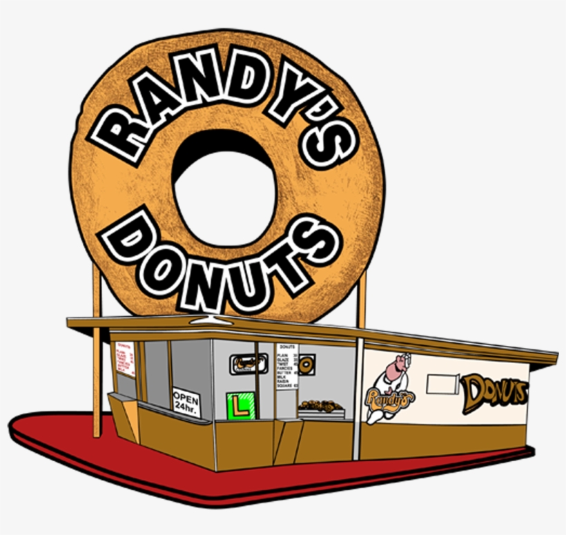 Randy's Donuts Logo PNG Image | Transparent PNG Free Download on SeekPNG