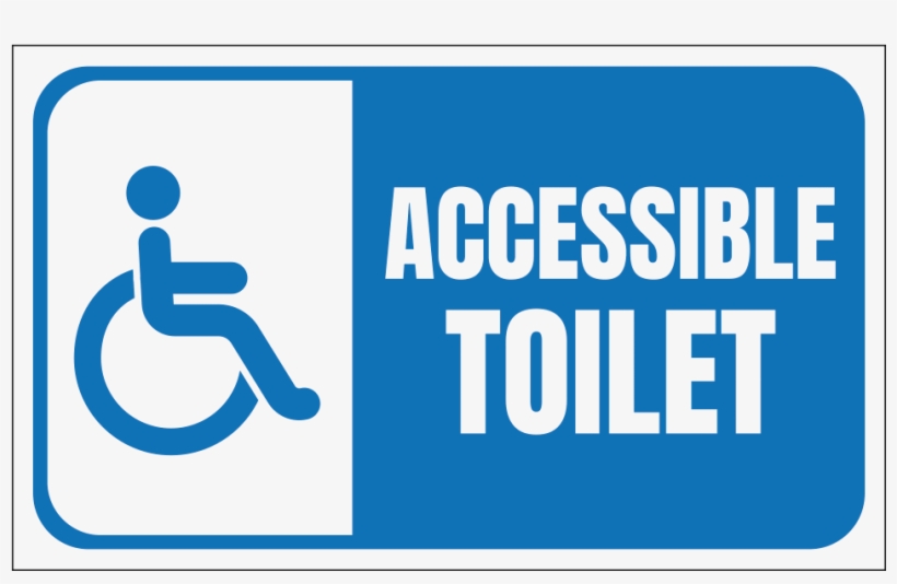 Accessible Toilet, Handicap - Sign PNG Image | Transparent PNG Free ...