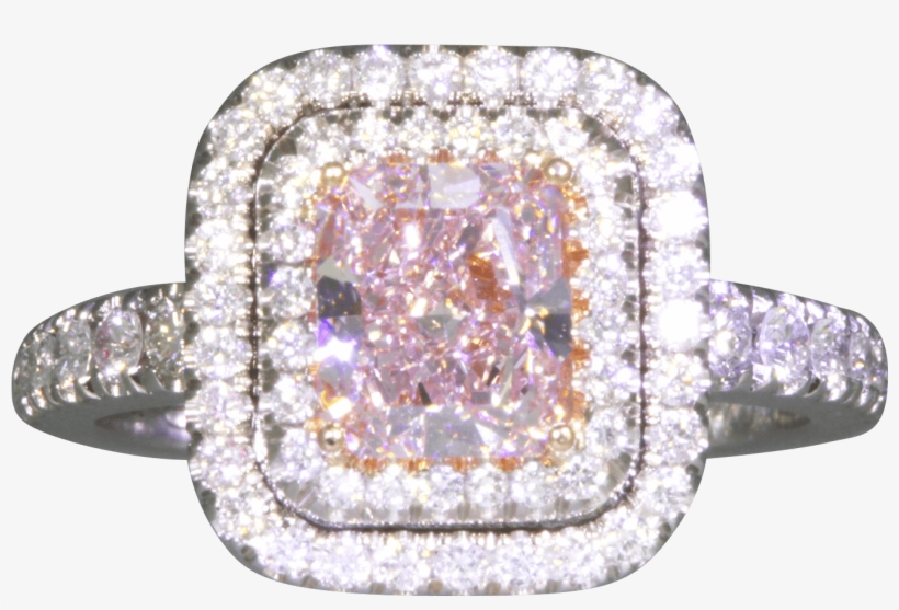Fancy Intense Pink Diamond Ring - San Francisco PNG Image | Transparent ...
