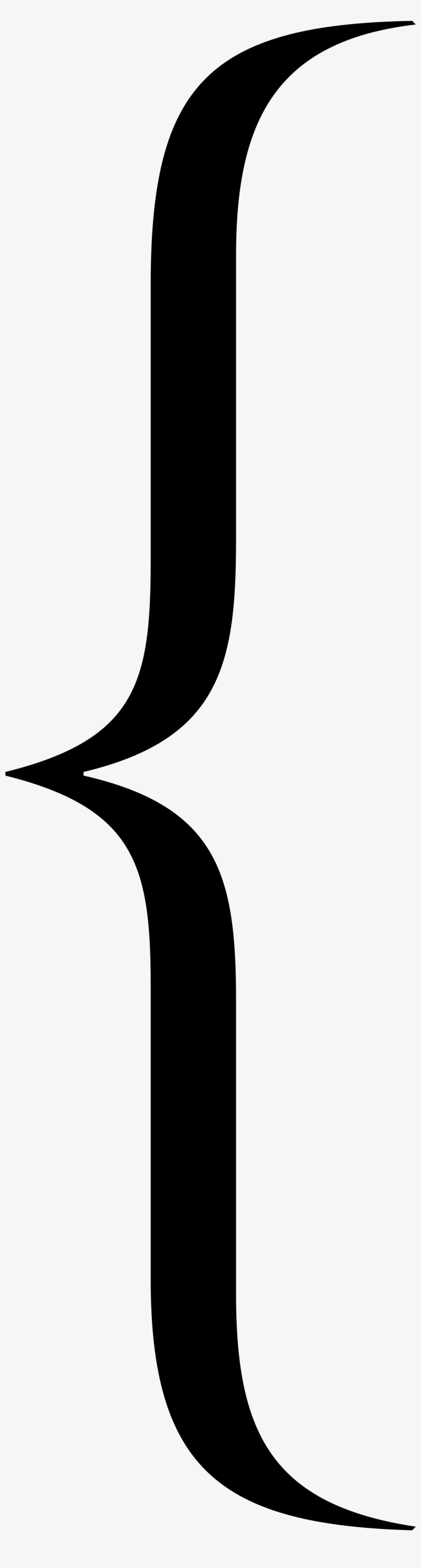 Download Bracket Frame Clipart Free - Left Brace | Transparent PNG ...