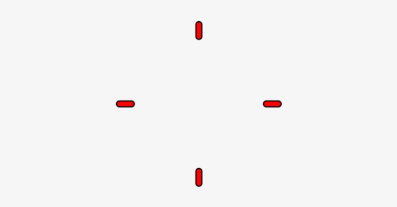 Download Crosshair - Crosshair Png Transparent Red | Transparent PNG ...