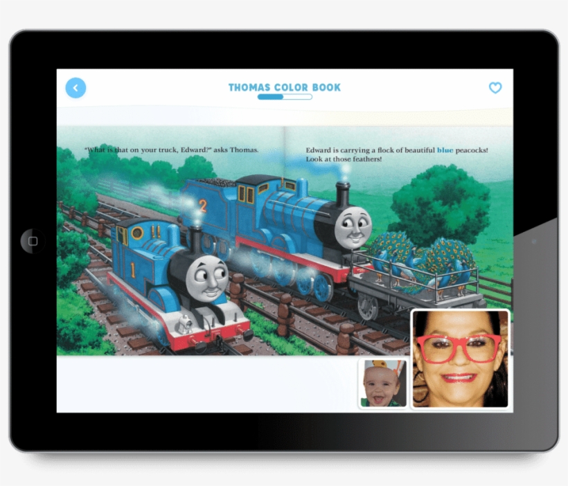 Thomas And Friends Caribu - Tablet Computer PNG Image | Transparent PNG ...