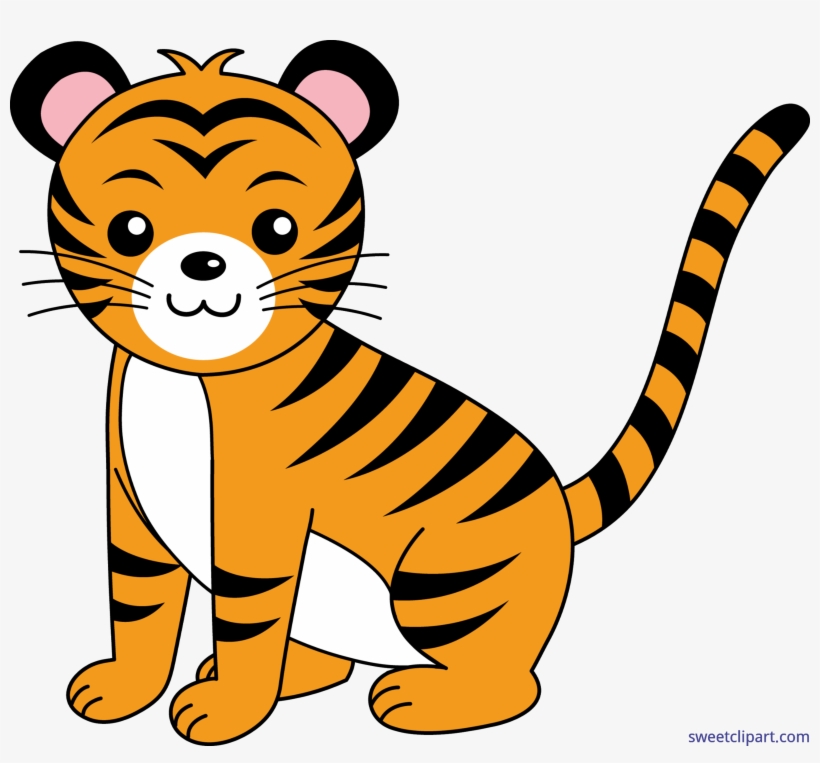 Cute Tiger Clipart
