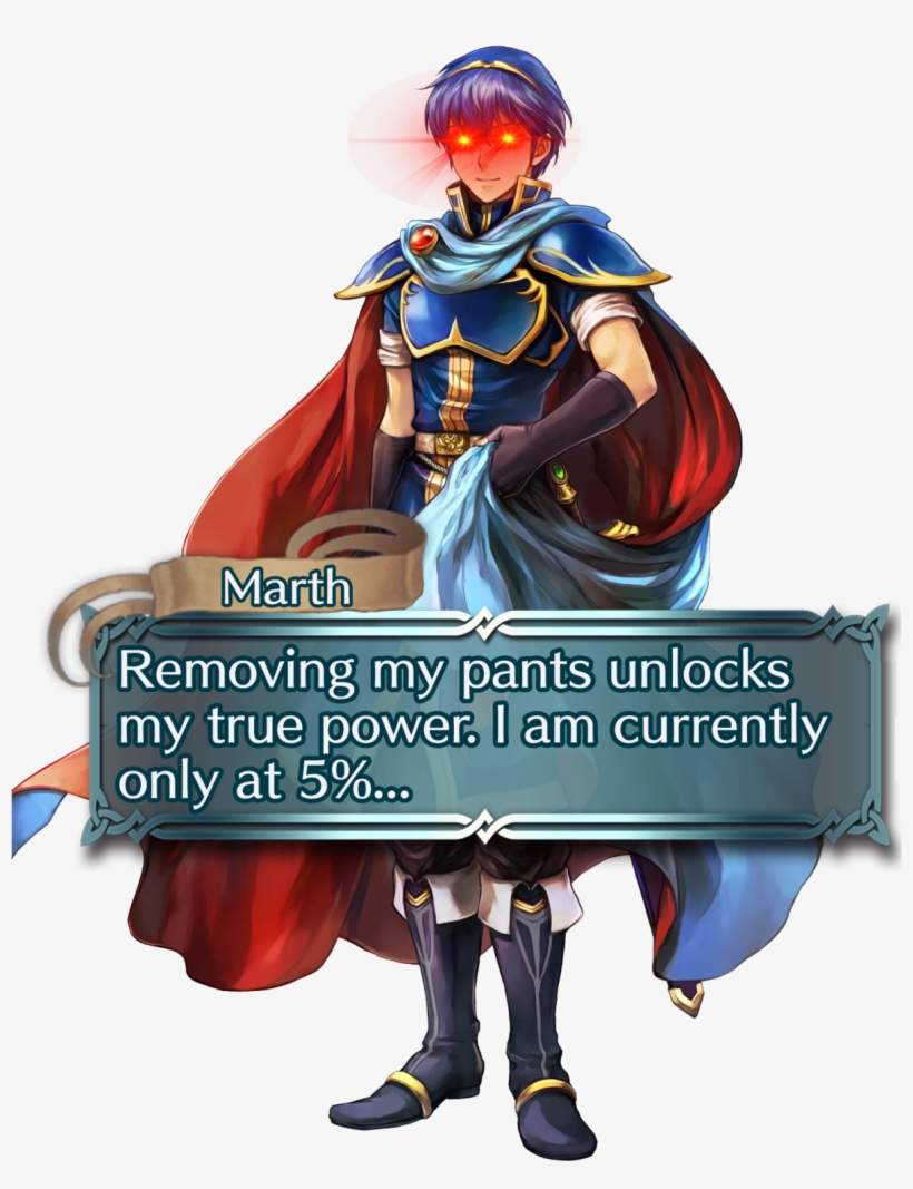 Download Image - Fire Emblem Marth | Transparent PNG Download | SeekPNG