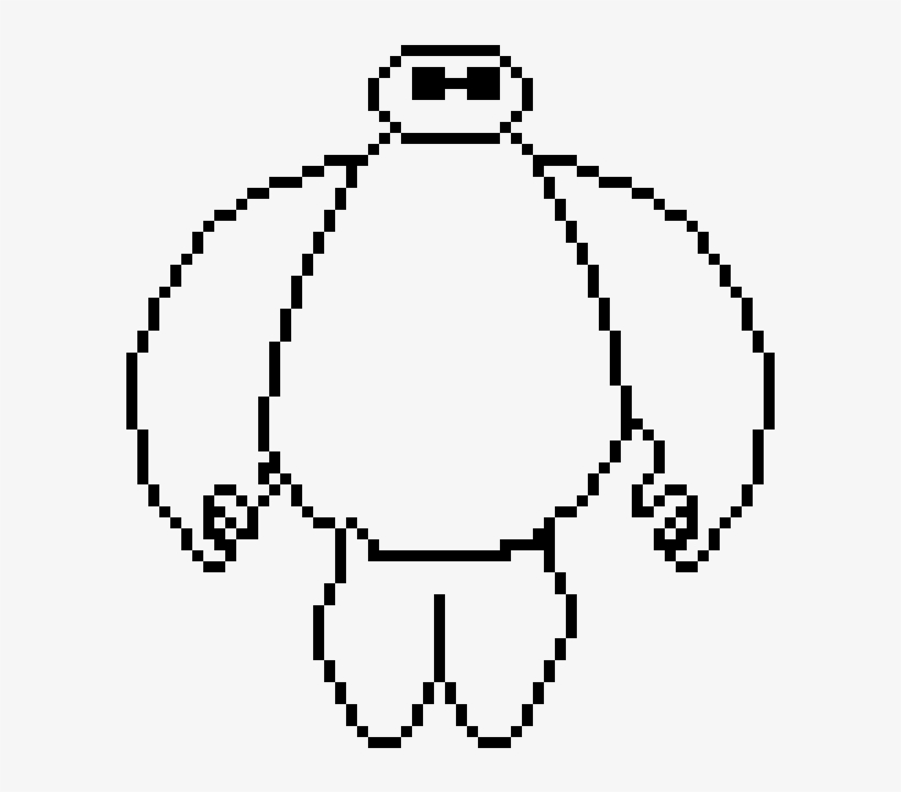 Download Baymax - Kawaii Pixels | Transparent PNG Download | SeekPNG