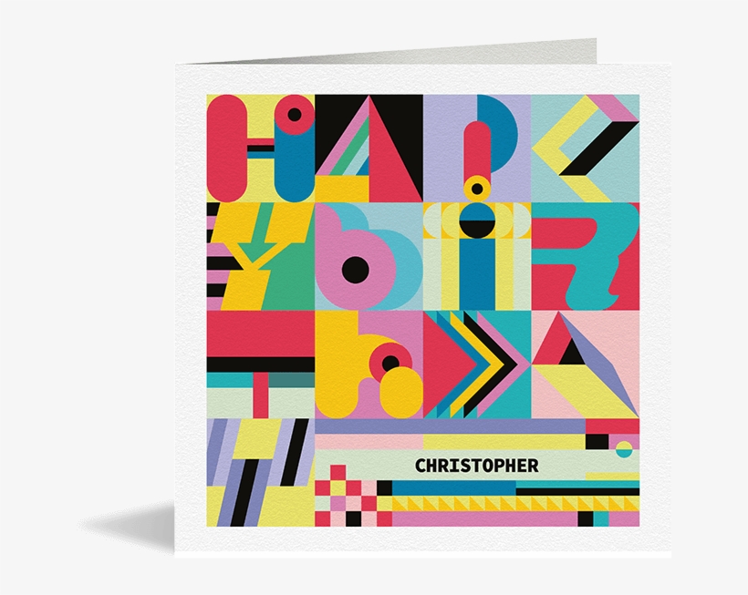 Birthday Card Graphic Design