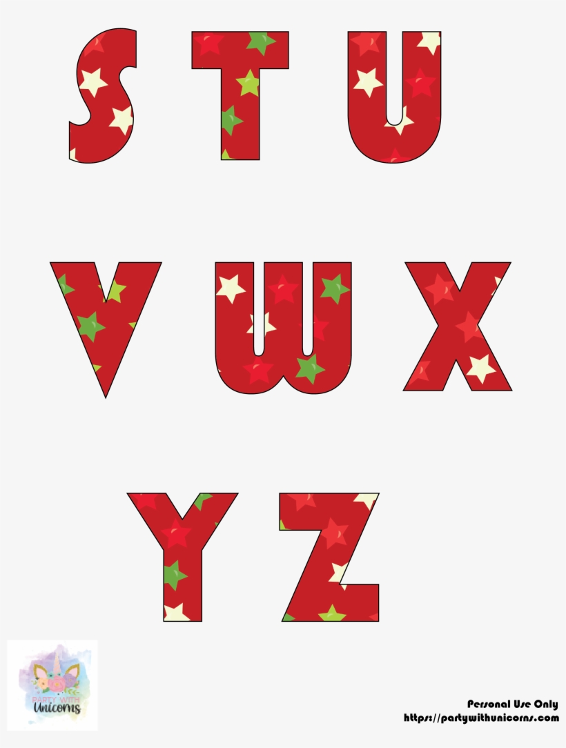 Christmas Clip Art Letters - Graphics PNG Image | Transparent PNG Free ...