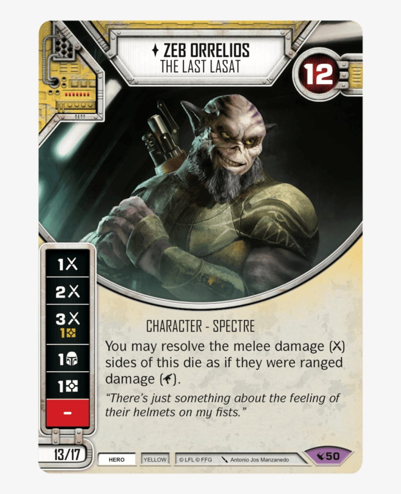 Star Wars Zeb Orrelios PNG Image | Transparent PNG Free Download on SeekPNG