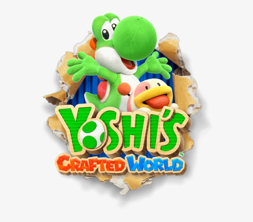 Yoshi's Crafted World Game Logo - Yoshi's Crafted World PNG Image ...