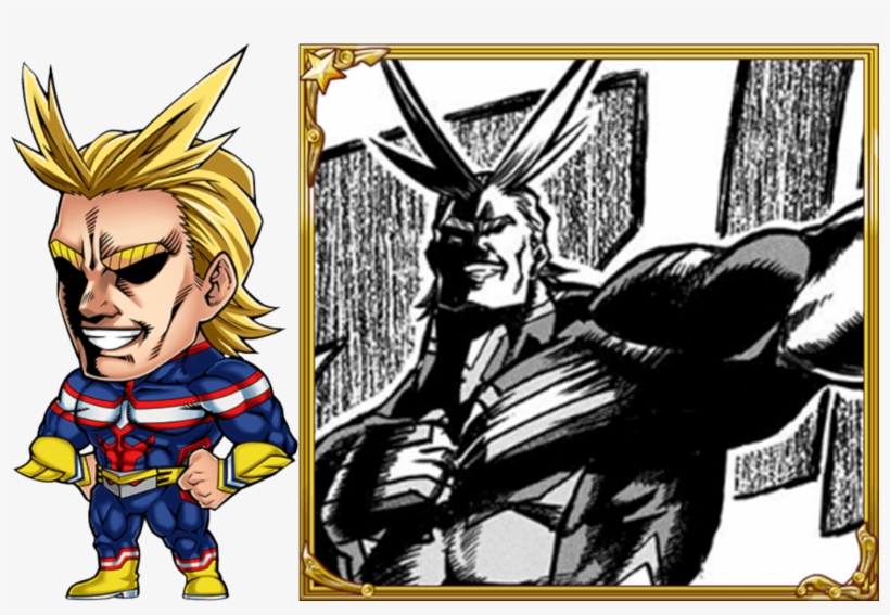 All Might From My Hero Academia PNG Image | Transparent PNG Free ...