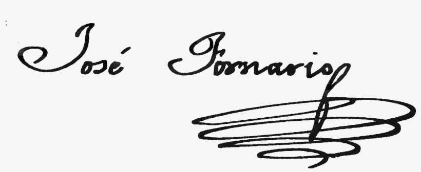 Firma De José Fornaris - Calligraphy PNG Image | Transparent PNG Free ...