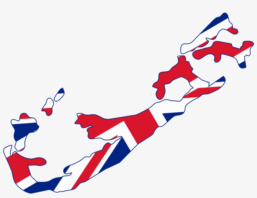 Flag Map Of Bermuda - Bermuda Map Png PNG Image | Transparent PNG Free ...