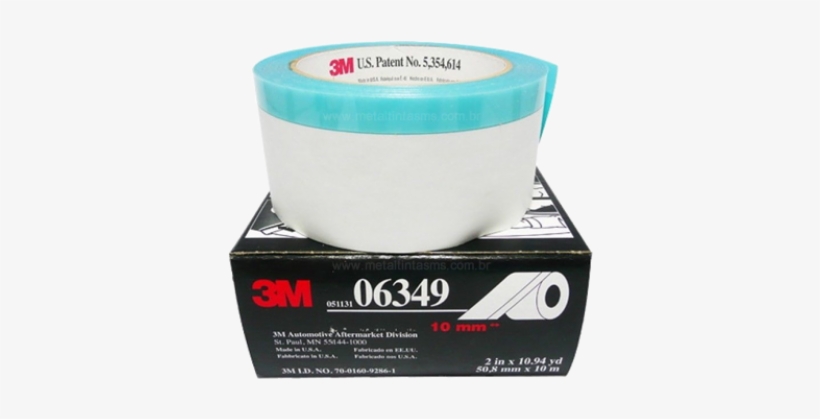 3m Trim Masking Tape - 3m 06349 50.8 Mm X 10 M Trim Masking Tape PNG ...