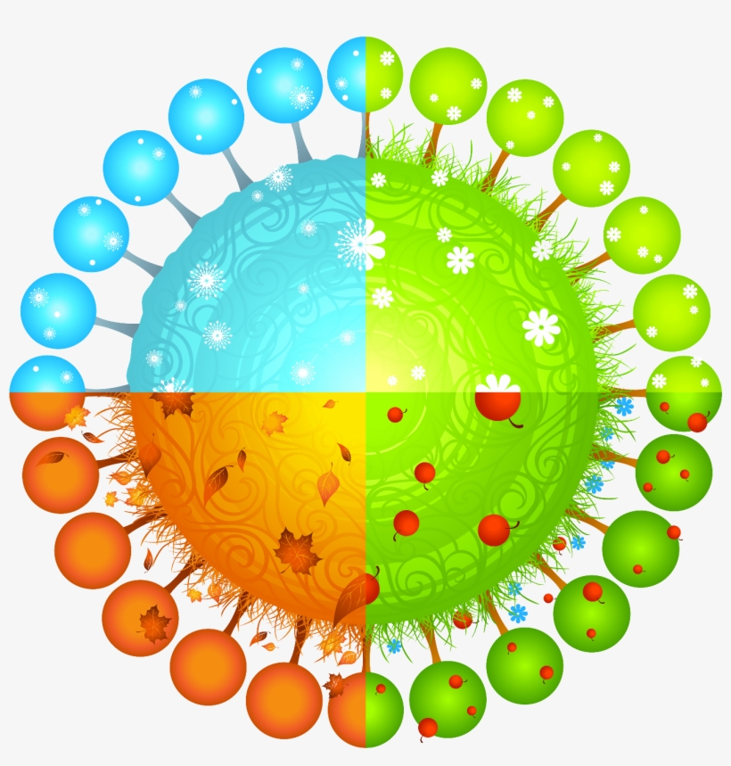 Download - Four Seasons Circle Clipart PNG Image | Transparent PNG Free ...