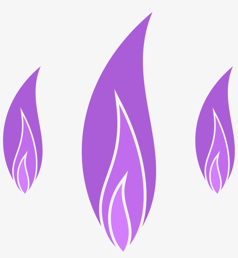 Wisps - - Mlp Purple Fire Cutie Mark PNG Image | Transparent PNG Free ...