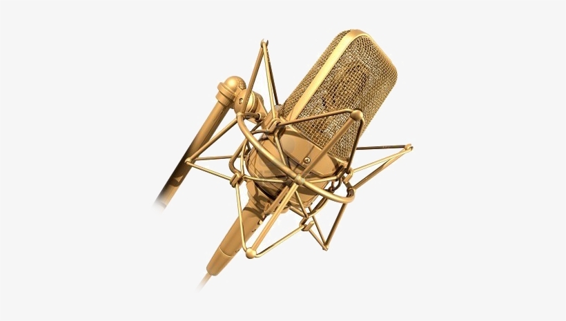 Download Gold-microphone - Gold Music Logo Png | Transparent PNG ...