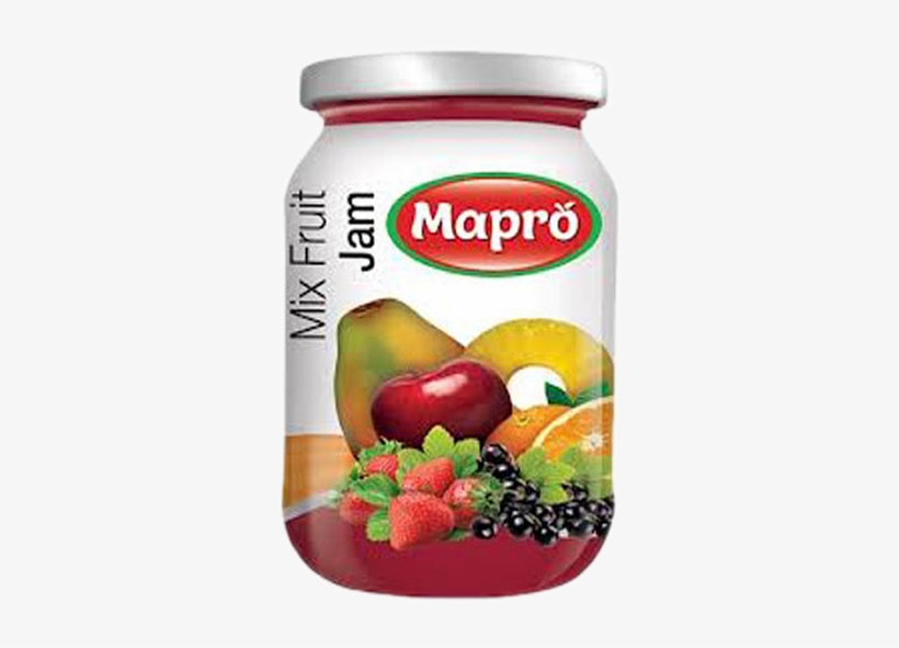 Mapro Jam Strawberry 500g Jar PNG Image | Transparent PNG Free Download ...