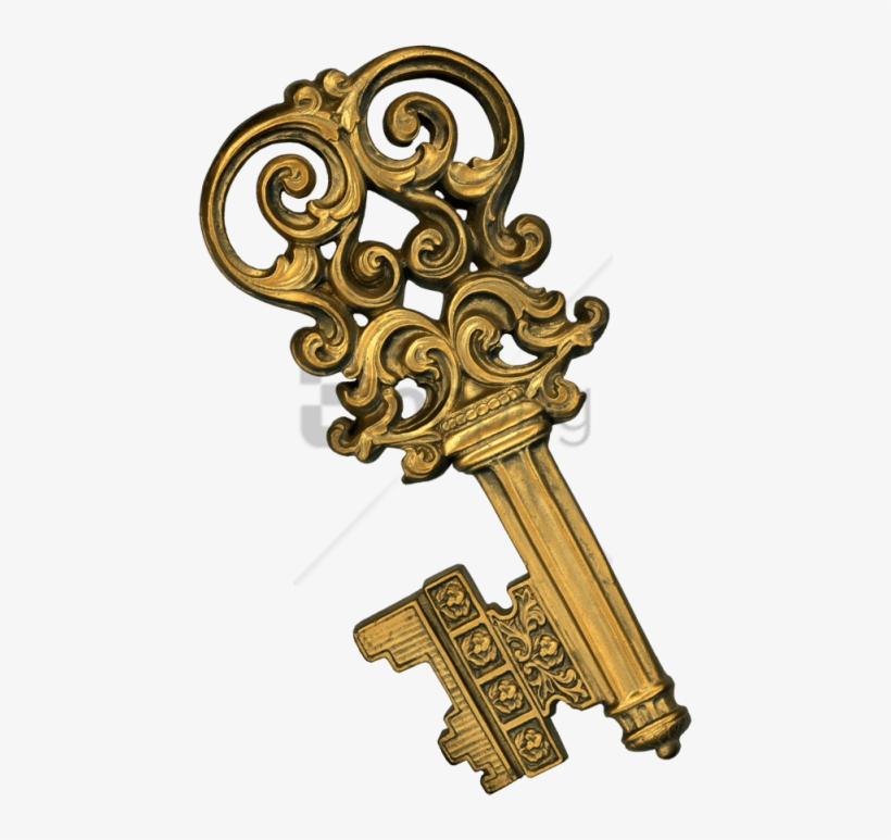 Free Png Gold Keys Png Png Image With Transparent Background - Vintage ...