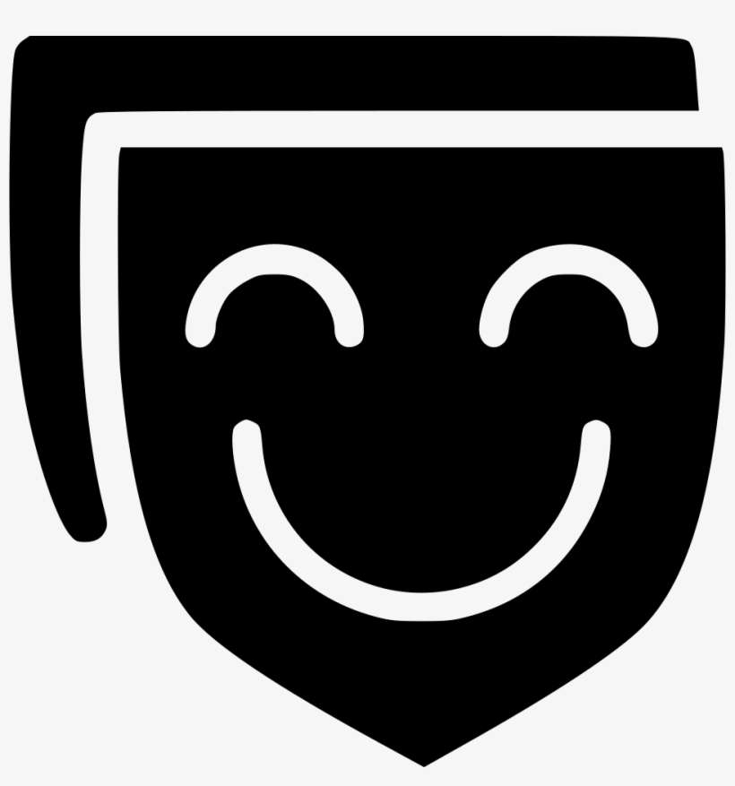 Smiling Theatre Masks - Smiley PNG Image | Transparent PNG Free ...