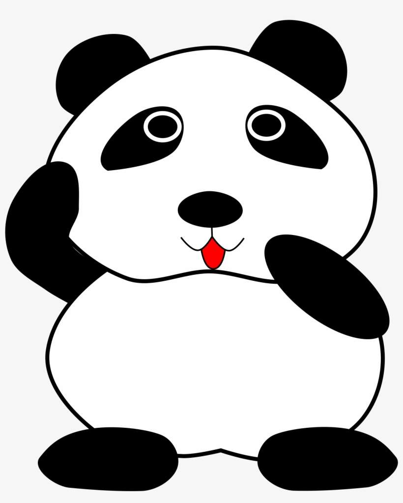 Panda Head Drawing At Getdrawings - Panda Favicon PNG Image ...
