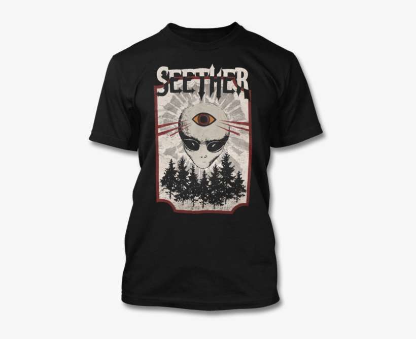 Alien Third Eye T-shirt - T Shirt Seether PNG Image | Transparent PNG ...