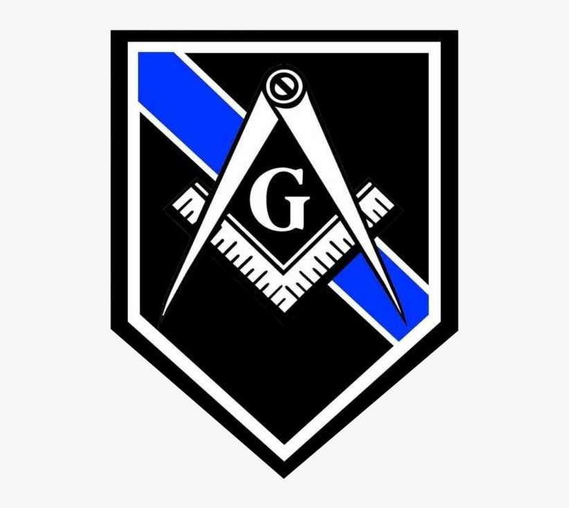 Download Freemason Thin Blue Line - Masonic Emblem Throw Blanket ...