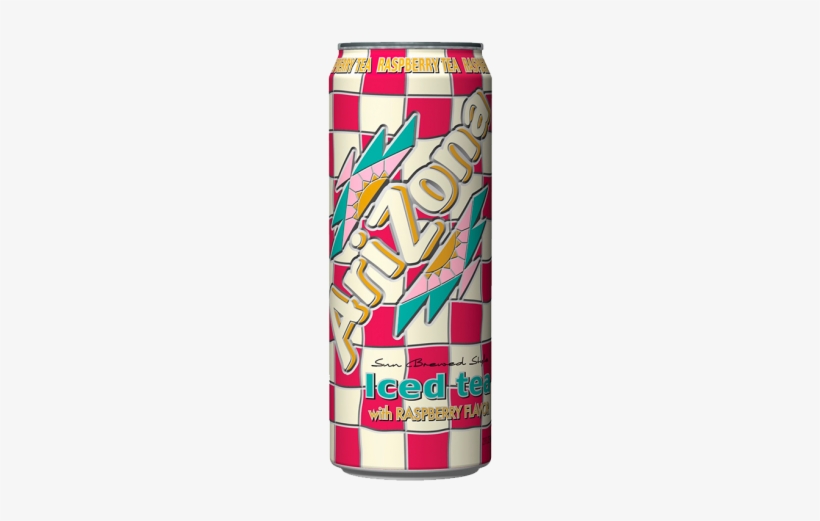 Arizona Tea Can Png Image Library Download - Arizona Raspberry Tea 23oz ...
