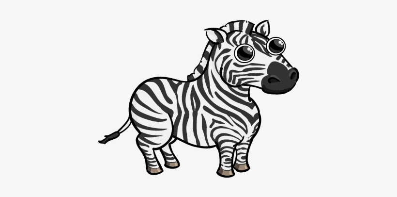 Drawn Zebra Body - Small Drawing Of A Zebra PNG Image | Transparent PNG ...