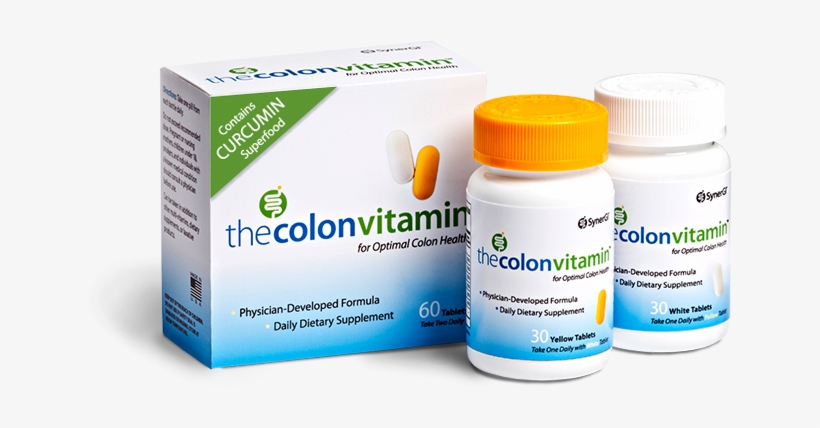 Vitamins For Colon Health With Curcumin - Colon Vitamin PNG Image ...