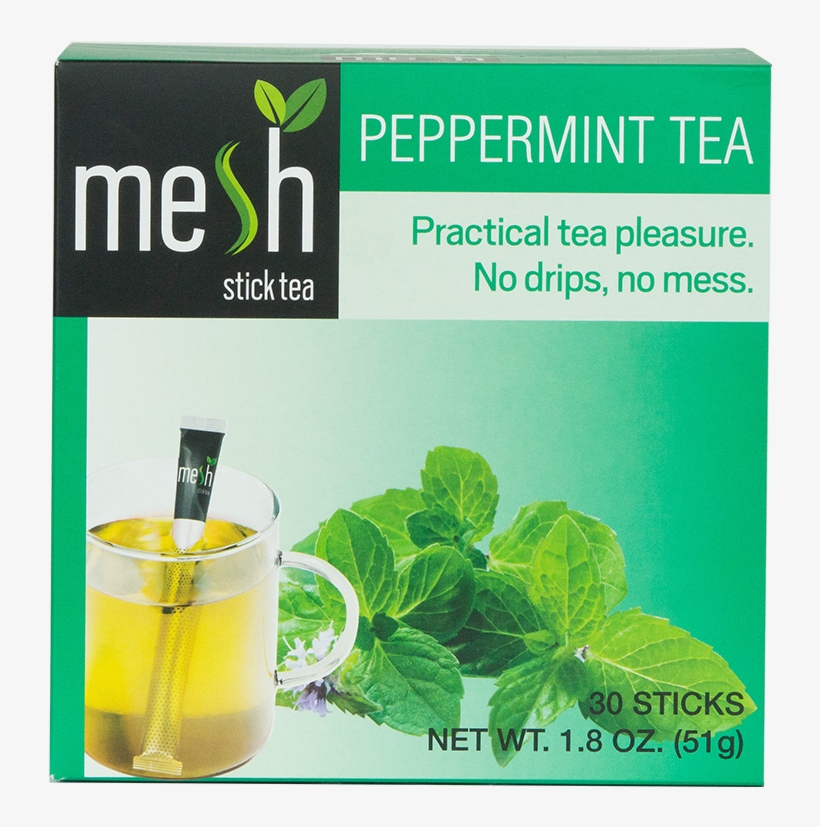 Peppermint - Mesh Green Tea 30 Sticks - Kein Beutel - Kein Löffel PNG ...