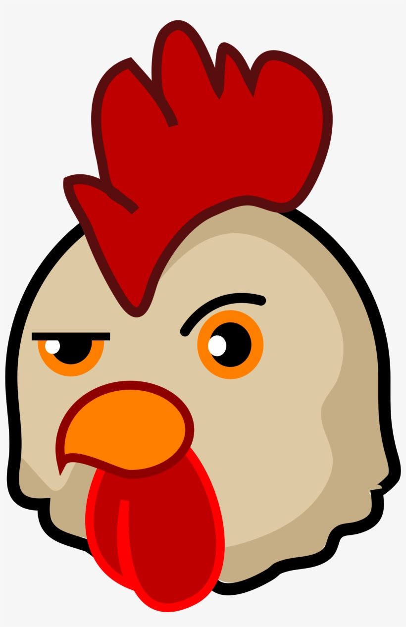 Open - Chicken Head Cartoon Png PNG Image | Transparent PNG Free ...
