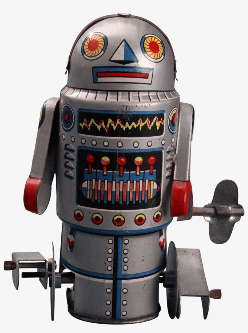 Retro Robot By - Sales Robot PNG Image | Transparent PNG Free Download ...