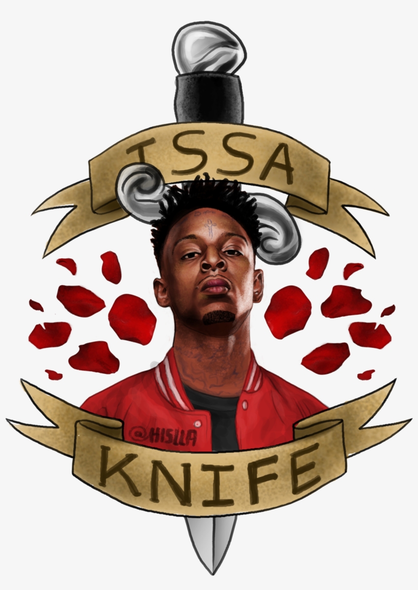 “issa Birthday Happy Birthday 21 Savage, Always Inspiring - T-shirt PNG ...