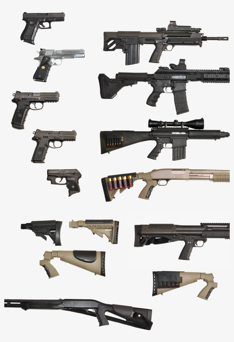 Ar15 Grips And Other Tactical Weapon Grips - Tactical Weapons PNG Image ...