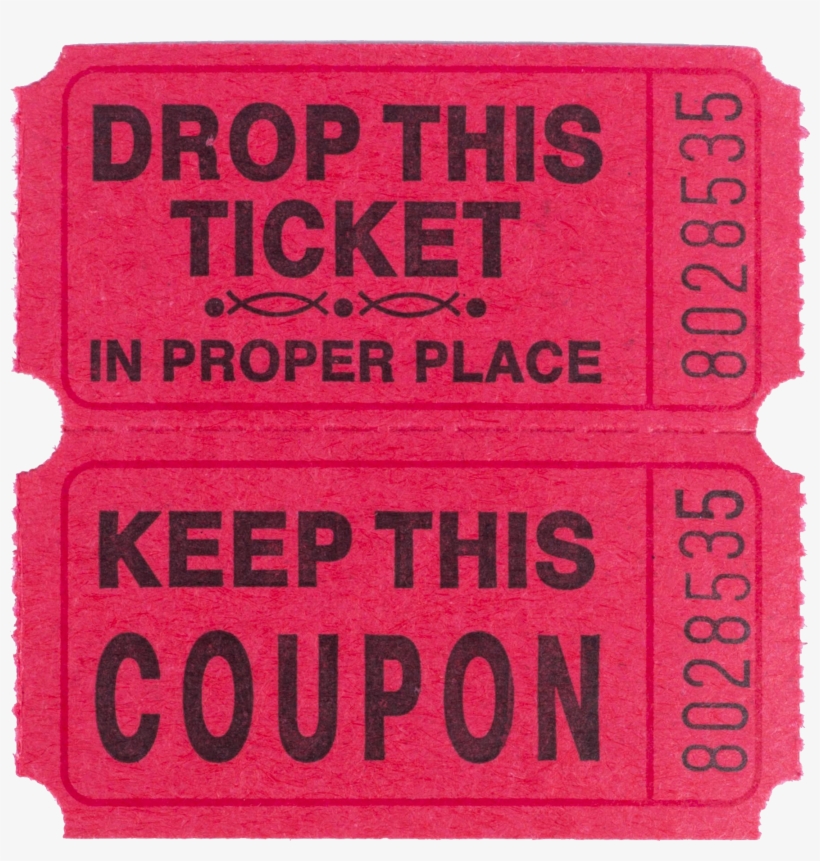 One Red Raffle Ticket